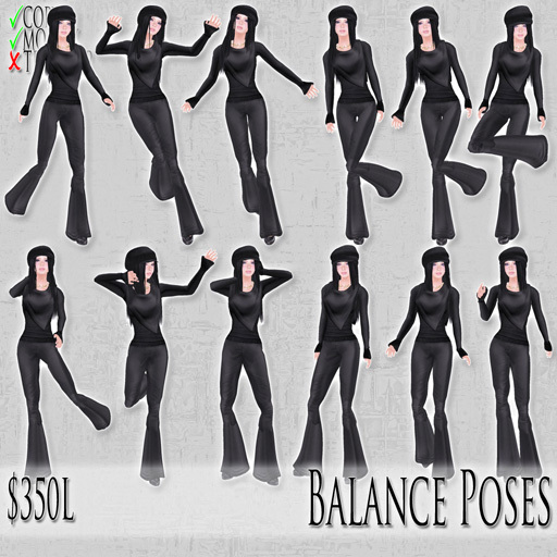 Second Life Marketplace - [ImpEle] Balance Poses